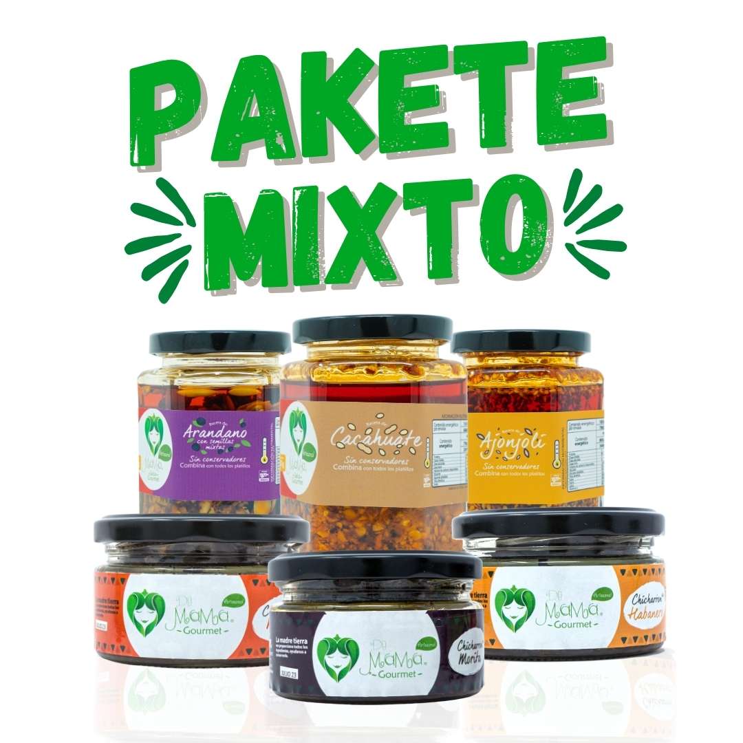 Pakete Mixto de Sabor - Pack 6 Salsas y Chicharrones de Chile – De Mamá ...