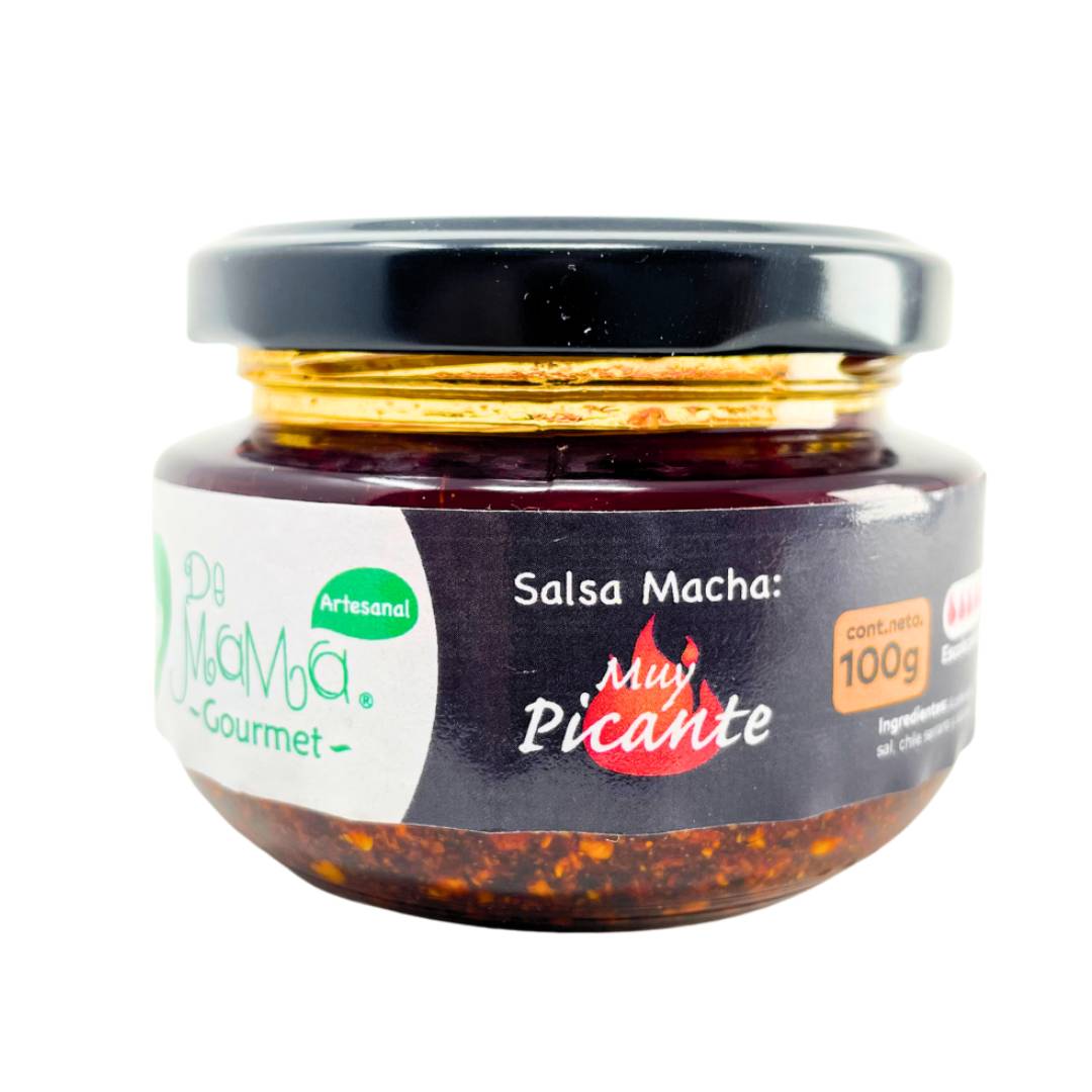 Very Spicy Macha Sauce -From Mama Gourmet – De Mamá Gourmet